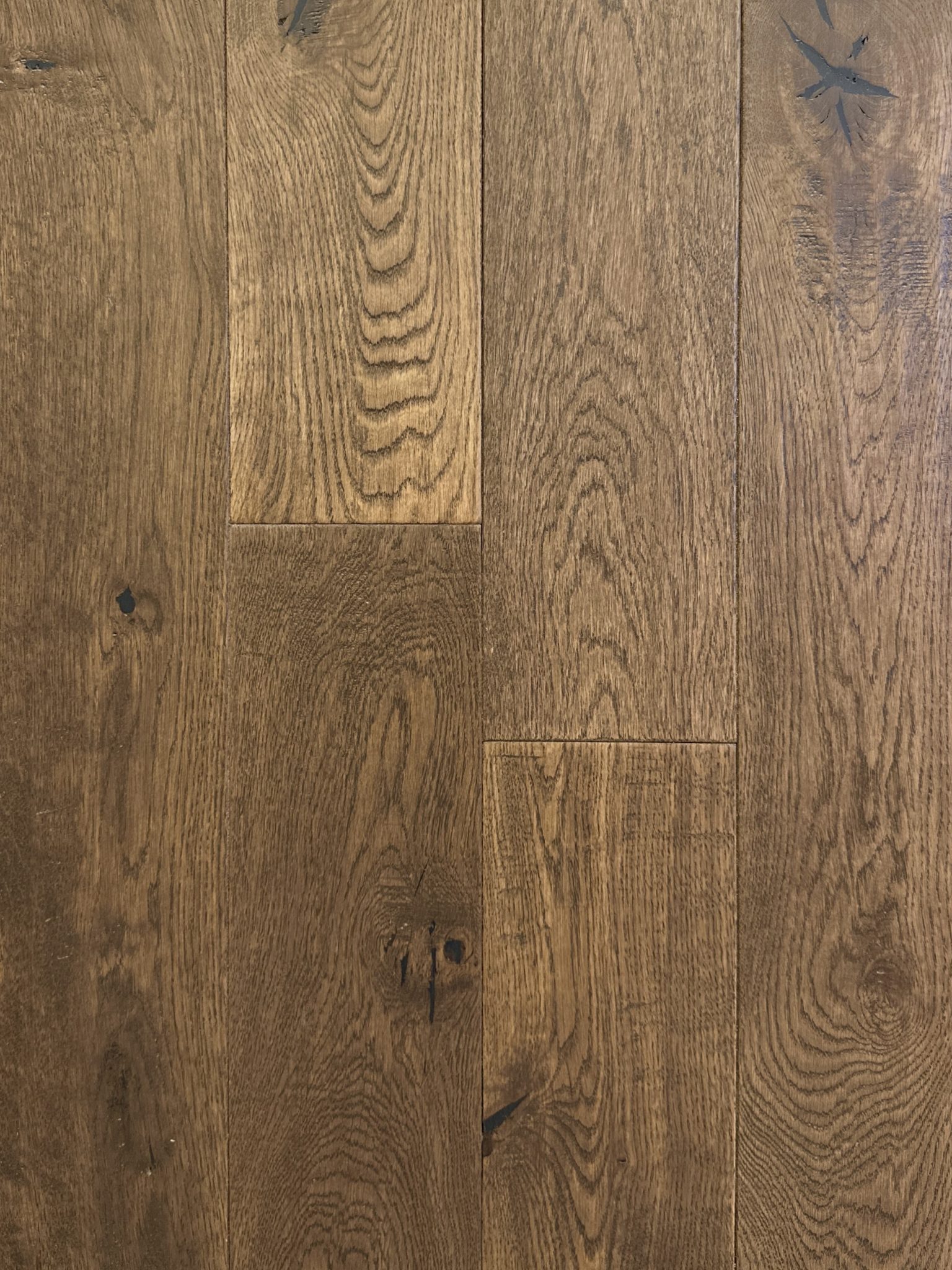 Wood Chip | Hand-scraped European Oak 3/4" × 5" - Carolina Floor Covering